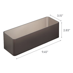 Yamazaki Home Stackable Organizers [Set Of 2] - Four Sizes, Deep | Wayfair